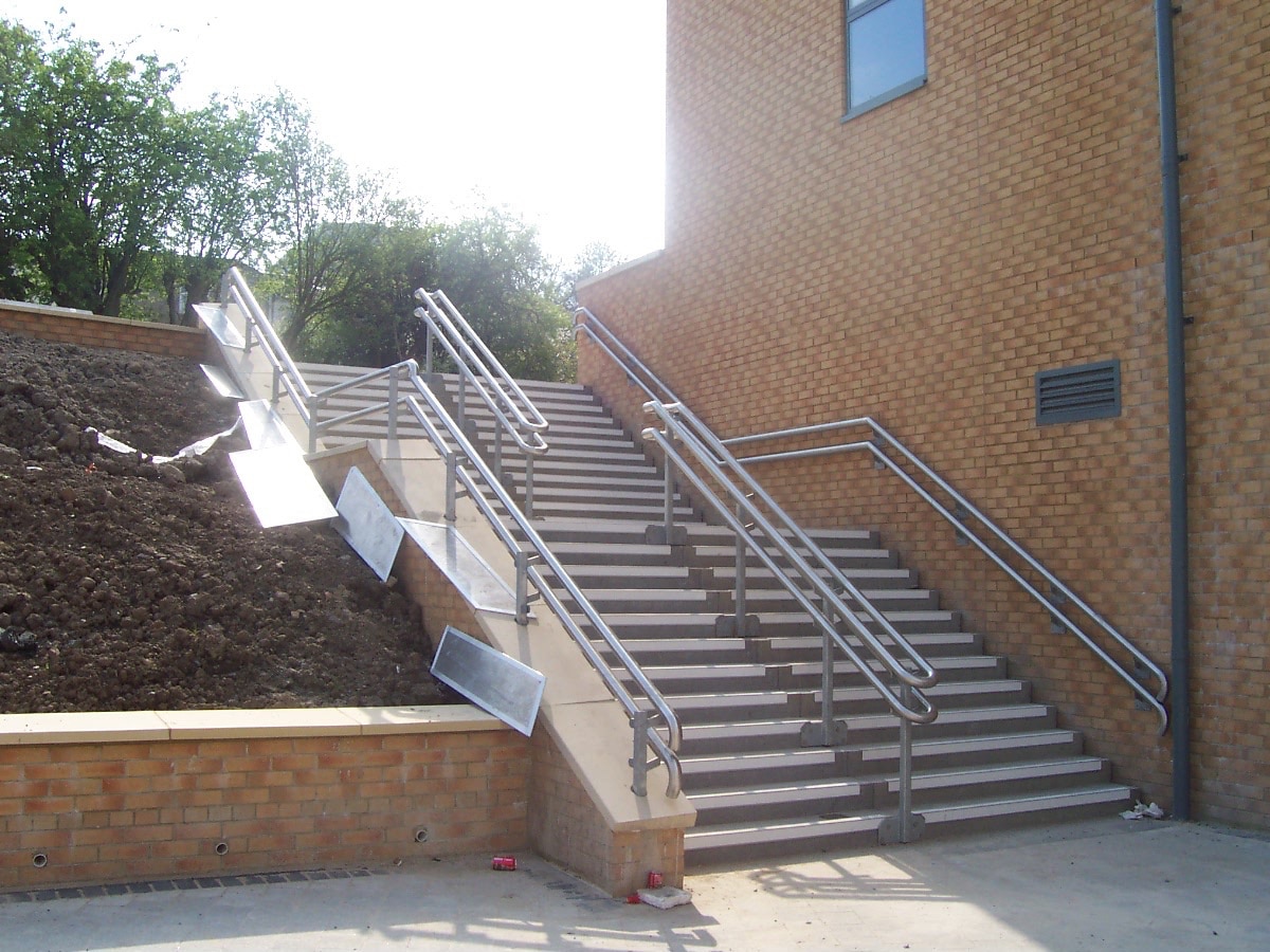 Precast Concrete Stairs and Landings - Hillhouse Quarries